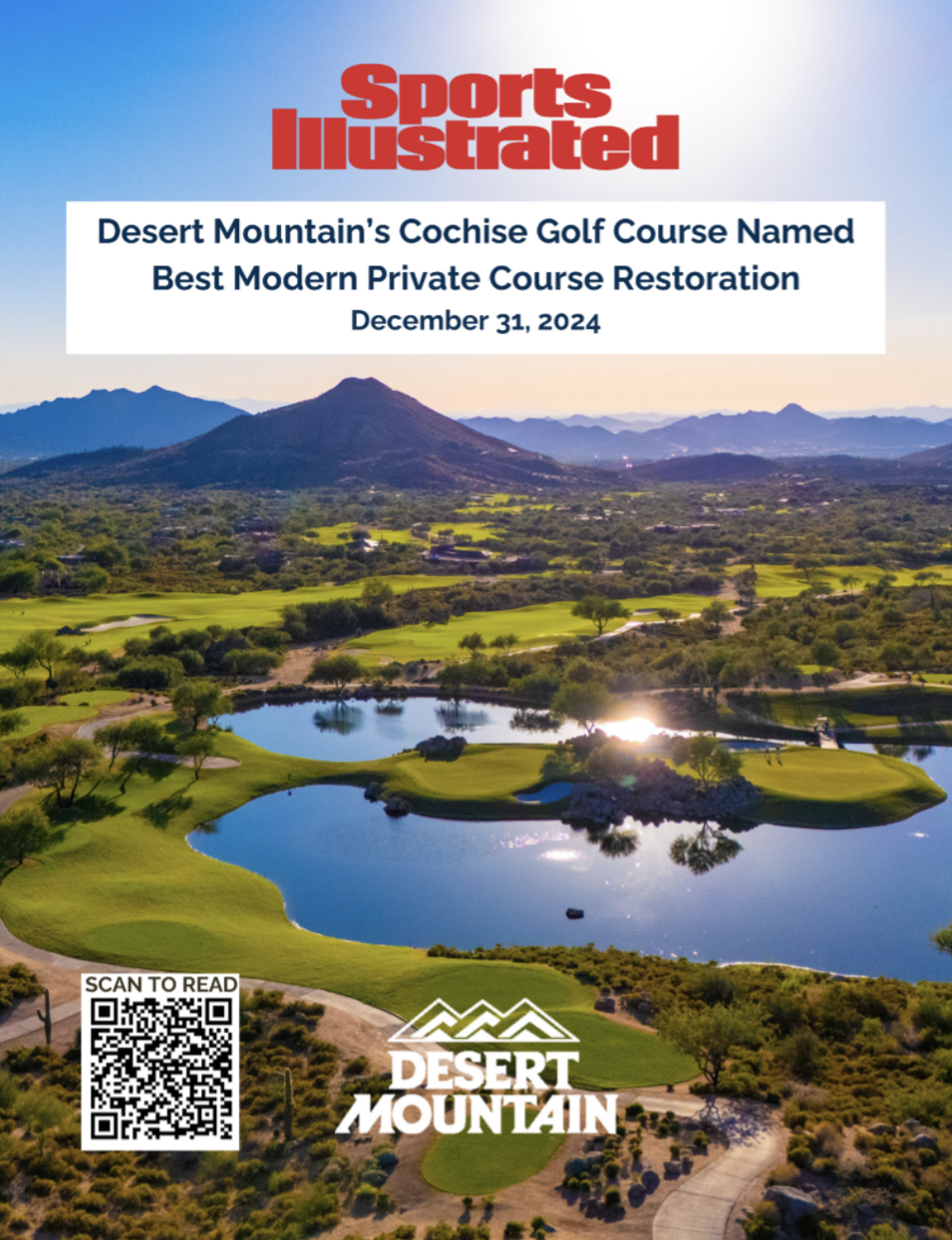 Sports Illustrated Awards Desert Mountain Cochise Course — Desert ...